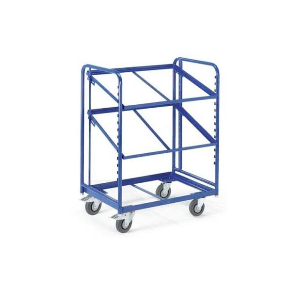 Eurokastenwagen offen Rollcart aus Stahl | Tragkraft 200